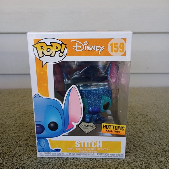 Funko | Toys | Funko Pop Disney Stitch Diamond Collection Hot Topic ...